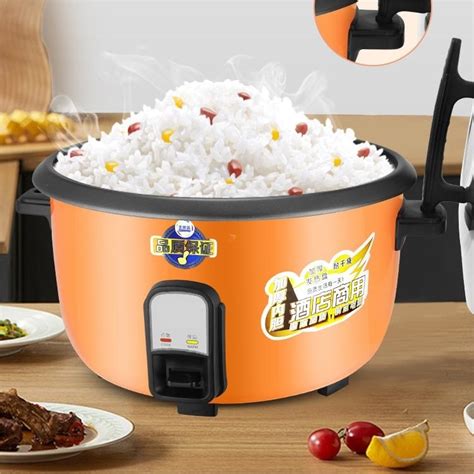 Large Capacity Rice Cooker Multi Functional Hotel Commercial 8l 45l Commercial Firewood Cooker
