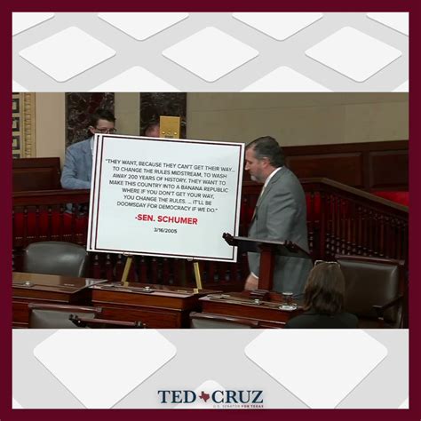 Senator Ted Cruz On Twitter In 2005 Chuck Schumer Claimed That