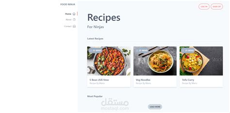 صفحه هبوط ب html css tailwindcss مستقل