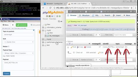 Mqtt Message Store Into Database Youtube
