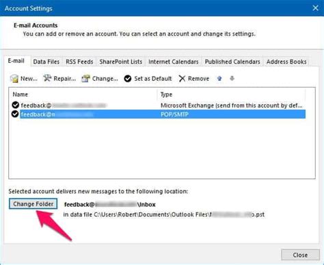 How To Fix Outlook Data File Cannot Be Accessed In Windows 10