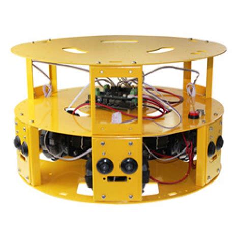 3WD 100mm Omni Wheel Arduino Robotics Car At MG Super Labs India