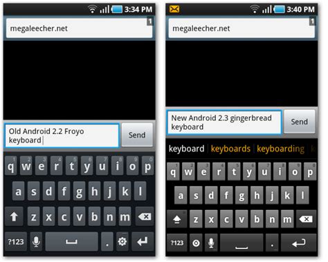 Install Original Android Gingerbread Keyboard On Older OS Versions Megaleecher Net