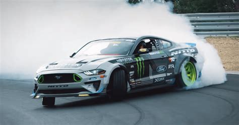 Watch This 900 HP Mustang Drift The Entire Nürburgring Track Because