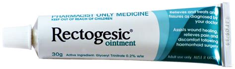 Rectogesic Nitroglycerin Ointment 02 30g Proctorabbit