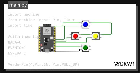 PLTA 5 Parte4 Wokwi ESP32 STM32 Arduino Simulator