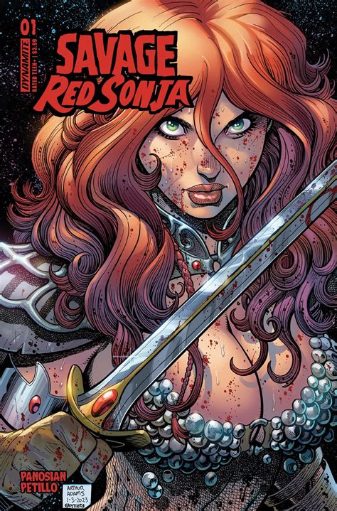 Dan Panosian And Alessio Petillos Red Sonja To Go Old School Savage