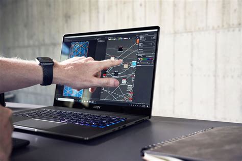 Best Buy Msi Creator Z16 16 Qhd Touch Screen Laptop Intel Core I9 32gb Memory Nvidia Geforce