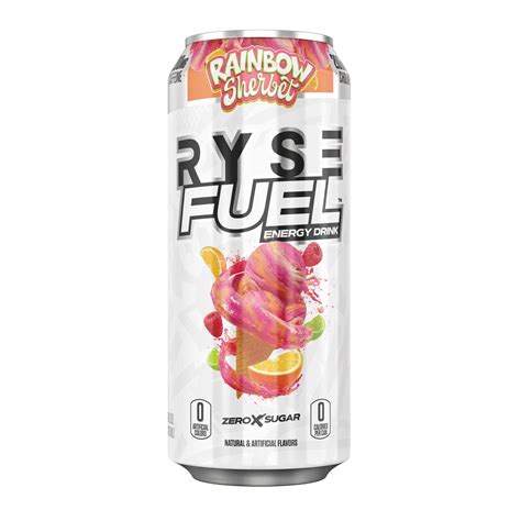 Ryse Fuel™ Energy Drink Rainbow Sherbet Xn Supplements