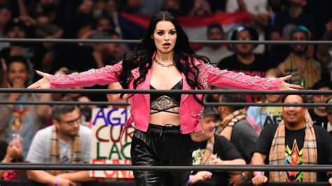 Watch Saraya Fka Paige Makes Her Aew Debut At Dynamite Grand Slam
