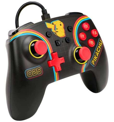 Control Nintendo Switch Wired Pokemon Pikachu Al Mejor Precio En El