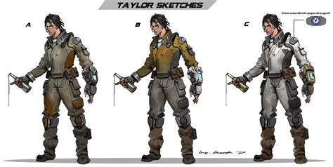 Artstation Miner Concept Rock D Cyberpunk Character R