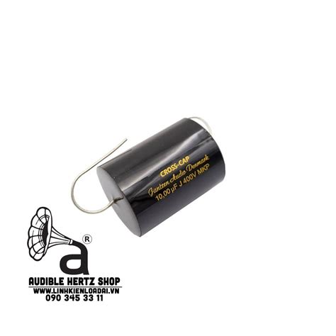 Tụ Phân Tần 10uf 400vdc Cross Cap Audible Hertz Shop