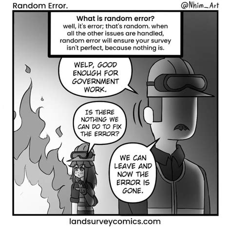 Random Errors Rsurveying