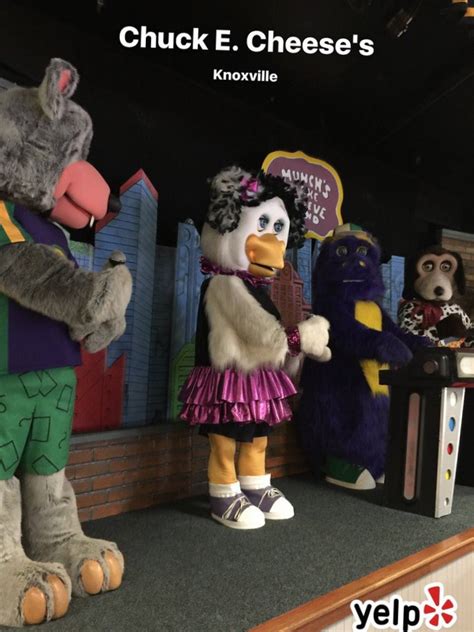 Chuck E Cheeses De Knoxville Carte