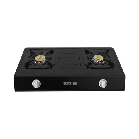 Jual Kris Kompor Gas 2 Tungku Hitam Terbaru Ruparupa