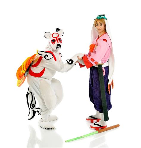 Waka Cosplay From Okami
