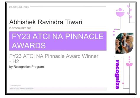 Abhishek Tiwari On Linkedin Workanniversary Motivation Accentureindia