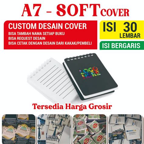 Jual Notebook Mini A Jilid Custom Jilid Spiral Buku Tulis Mini A