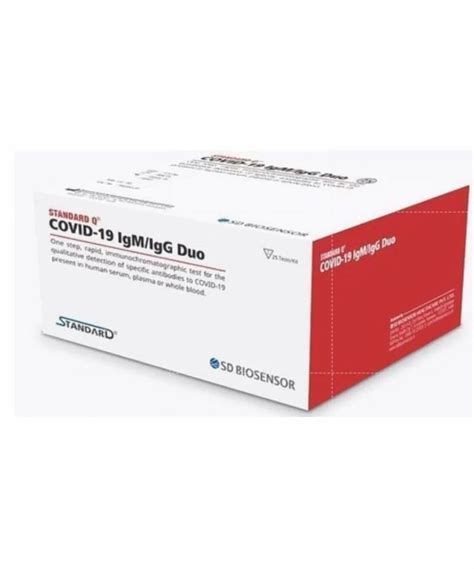 SD Biosensor Covid 19 Rapid Antigen Test Kit ICMR Approved At 75
