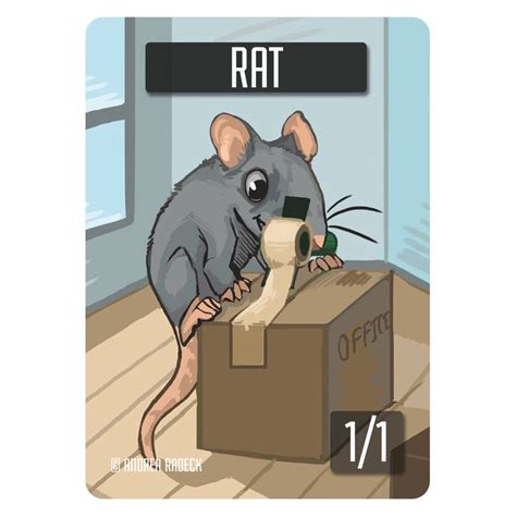 Rat Token 11 By Andrea Radeck Your Magic Journey Starts Here