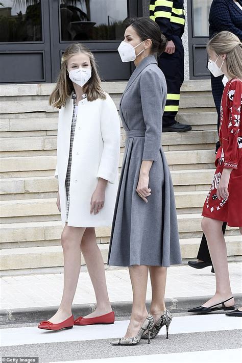 Queen Letizia Of Spain And King Felipe Are Joined By Their Lookalike