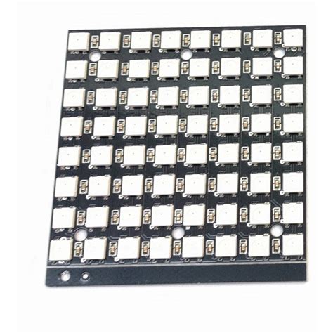 Ws2812全彩led模組 64顆 正方8x8 5050 Led Rgb全彩燈 環燈 Arduino樹莓派 程控開發 蝦皮購物