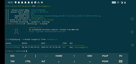 wifite cracked giving me an error · issue 254 · derv82 wifite2 · github