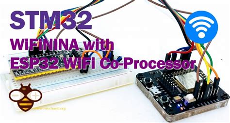 stm32 wifinina with esp32 wifi co processor renzo mischianti
