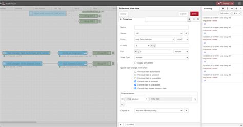Sync Inputnumber Helper With Climate Temperature Attribute In Node Red
