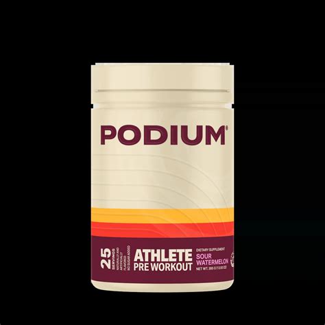 Podium Athlete Pre Workout Reviews Label Rater