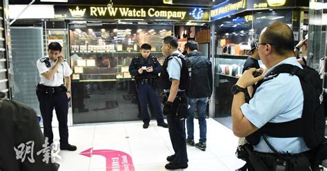 尖沙嘴表行劫案再拘一人 早前被捕三人准保釋候查 1158 20230331 港聞 即時新聞 明報新聞網