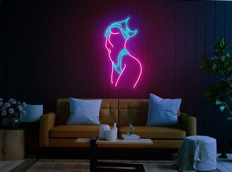 Body Neon Sign Woman Neon Sign Girl Body Neon Sign Woman Body Neon