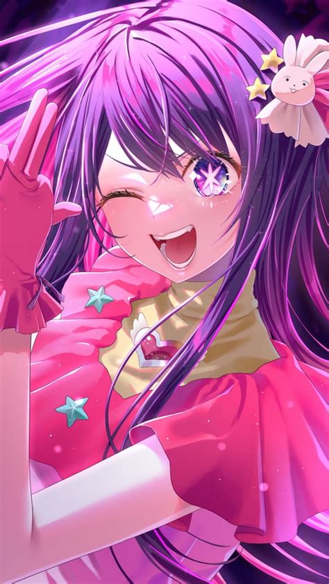 Ai Hoshino Oshi No Ko Anime Art HD Phone Wallpaper Rare Gallery