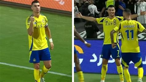 Watch Cristiano Ronaldos Last Minute Magic Strike Propelling Al Nassr