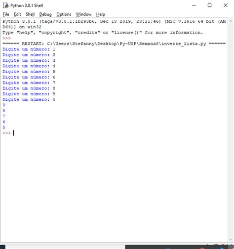 Python Como Imprimir Elementos De Uma Lista Na Ordem Inversa Stack