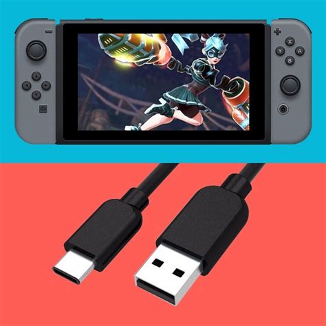 Cable De Carga Nintendo Switch Usb Type C Cargador Tipo C Fuzer