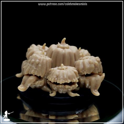 3d Printable Pumpkin Patch Mimics Halloween Series 2022 Mimics By Caleb Makes Minis