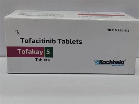 Tofakay Tofacitinib 5 Mg Tablets For Treat Rheumatoid Arthritis At Rs