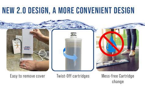 APEX MR Countertop Water Filter System For Home