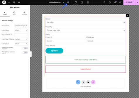 How To Update Booking Via The Form — Jetformbuilder Crocoblock