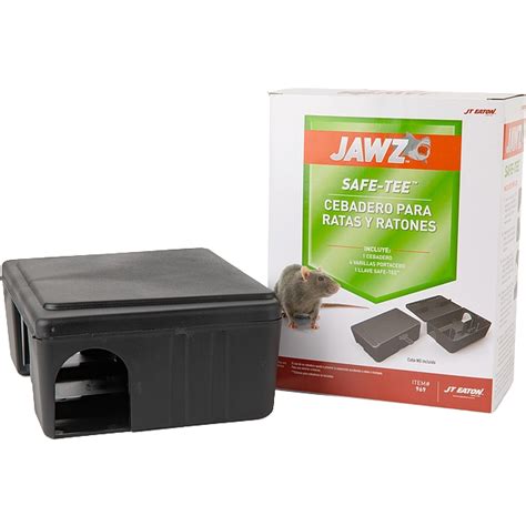 Jawz Safe Tee Rat And Mouse Bait Station Bait Stations And Accessories