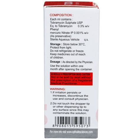Buy Tocin Eye Drop 5 Ml In Wholesale Price Online B2b Retailershakti