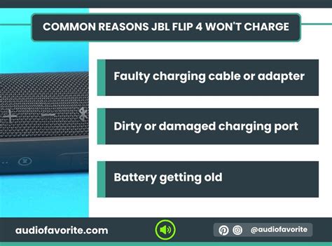 Why Jbl Flip Not Charging And How To Fix It