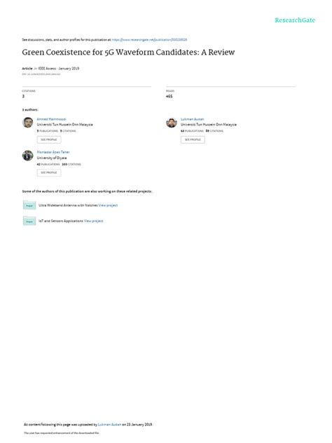 03 green coexistence for 5g waveform candidates a review pdf