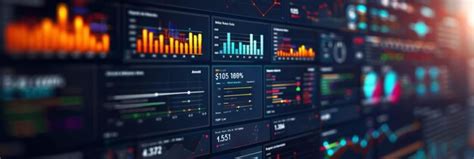 A Hightech Dashboard Displaying Realtime Data On Esg Metrics Premium