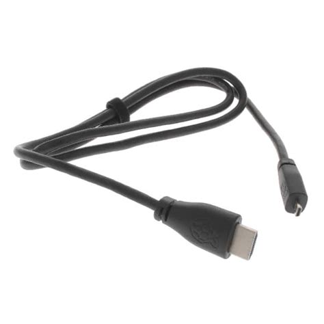 Rpi Hdmi Cable Black Raspberry Pi 纜線組件 Digikey