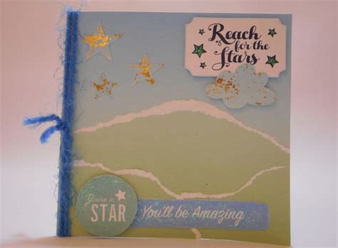 Craftwork Cards Ombre Paper And Candi Greeting Card