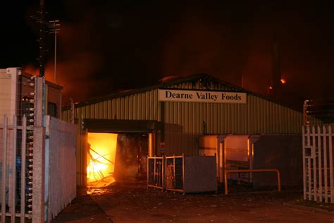 Fire Crews Tackle Food Factory Blaze