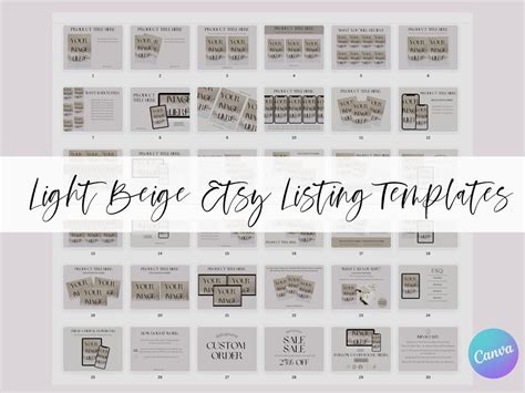 Etsy Listing Mockup Template Digital Product Mockup Canva Mockup